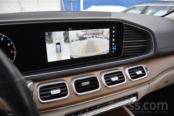 Синий Мерседес GLS 450 2021 в Рига, объемом двигателя 3.00 л и пробегом 120 тыс. км за 44900 €, фото 7 на AUTOMOTO.COM.LV
