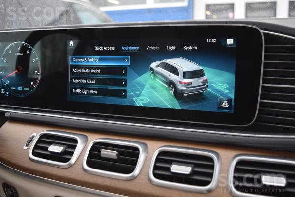 Синий Мерседес GLS 450 2021 в Рига, объемом двигателя 3.00 л и пробегом 120 тыс. км за 44900 €, фото 8 на AUTOMOTO.COM.LV