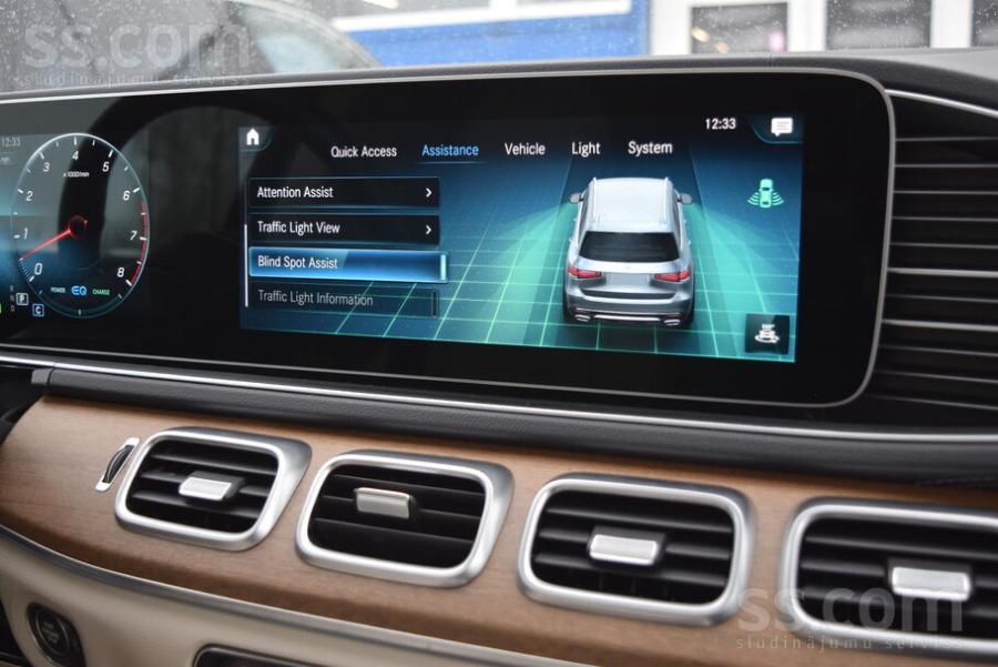 Zils Mercedes-Benz GLS 450 2021 Rīga, ar dzinēja tilpumu 3.00 L un nobraukumu 120 tūkst. km par 44900 €, foto 10 vietnē AUTOMOTO.COM.LV