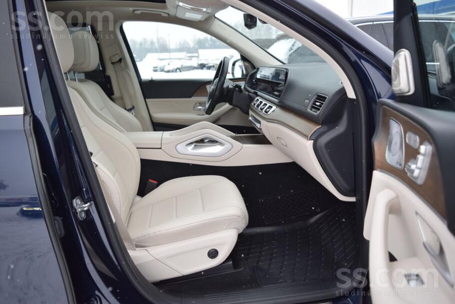 Zils Mercedes-Benz GLS 450 2021 Rīga, ar dzinēja tilpumu 3.00 L un nobraukumu 120 tūkst. km par 44900 €, foto 16 vietnē AUTOMOTO.COM.LV