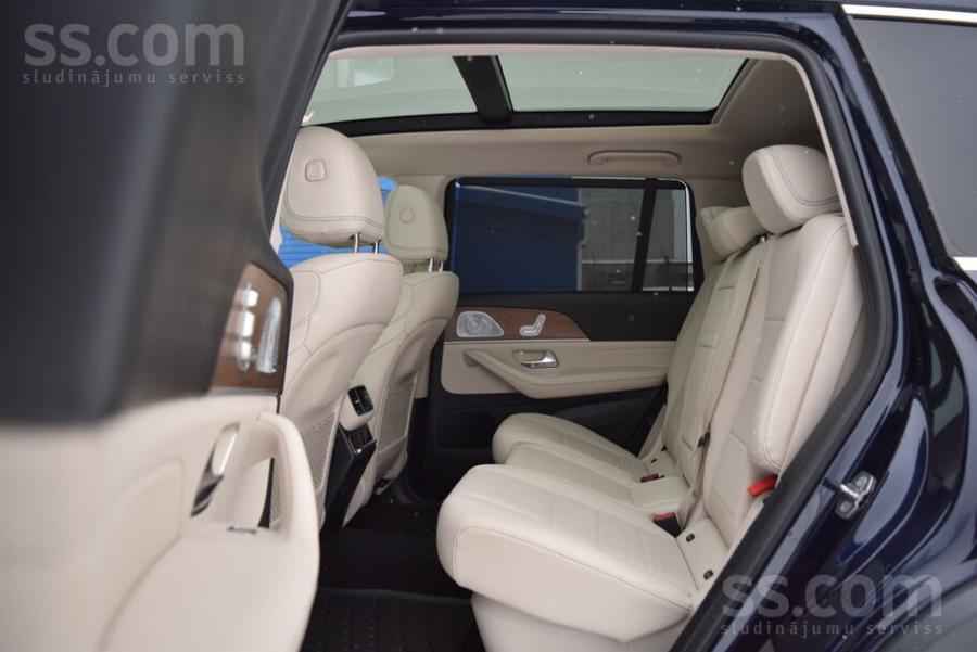 Zils Mercedes-Benz GLS 450 2021 Rīga, ar dzinēja tilpumu 3.00 L un nobraukumu 120 tūkst. km par 44900 €, foto 18 vietnē AUTOMOTO.COM.LV