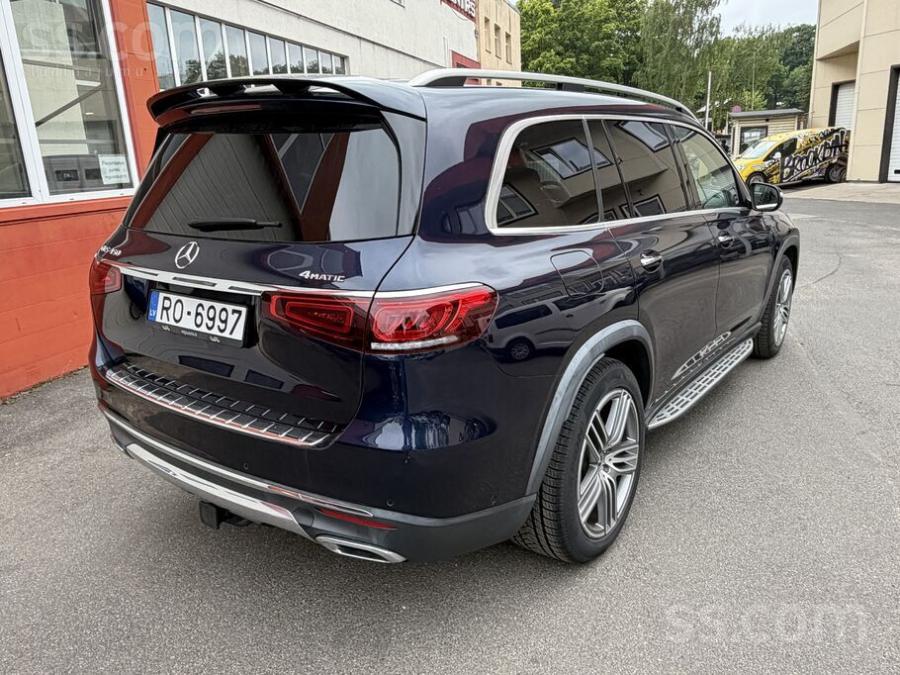 Zils Mercedes-Benz GLS 450 2021 Rīga, ar dzinēja tilpumu 3.00 L un nobraukumu 120 tūkst. km par 48900 €, foto 4 vietnē AUTOMOTO.COM.LV
