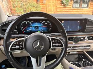 Синий Мерседес GLS 450 2021 в Рига, объемом двигателя 3.00 л и пробегом 131 тыс. км за 53000 €, фото 7 на AUTOMOTO.COM.LV