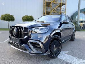 Синий Мерседес GLS 450 2022 в Вильнюс, объемом двигателя 3.00 л и пробегом 40 тыс. км за 66500 €, фото 5 на AUTOMOTO.COM.LV