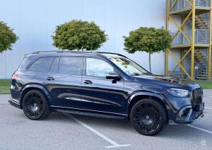 Синий Мерседес GLS 450 2022 в Вильнюс, объемом двигателя 3.00 л и пробегом 40 тыс. км за 66500 €, фото 12 на AUTOMOTO.COM.LV
