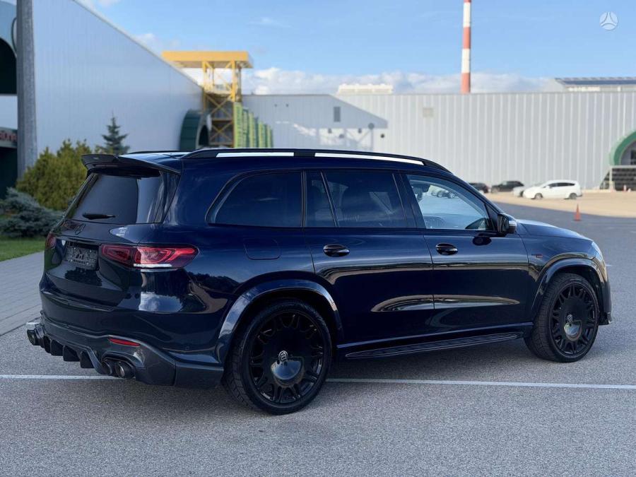 Синий Мерседес GLS 450 2022 в Вильнюс, объемом двигателя 3.00 л и пробегом 40 тыс. км за 66500 €, фото 13 на AUTOMOTO.COM.LV