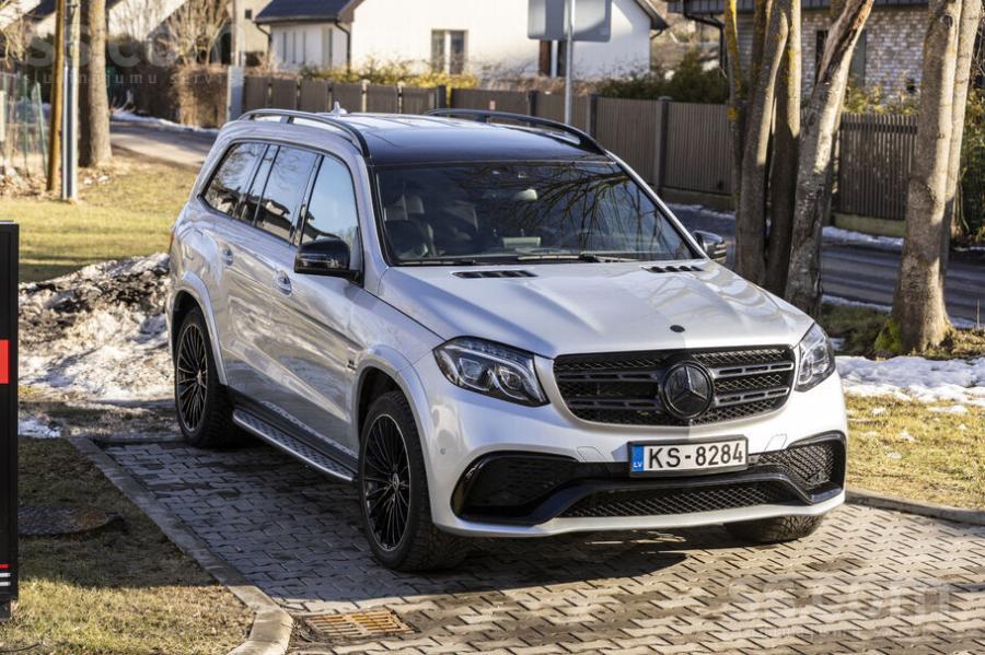 Мерседес GLS 450 2017 в Рига, объемом двигателя 3.00 л и пробегом 155 тыс. км за 26950 €, фото 4 на AUTOMOTO.COM.LV