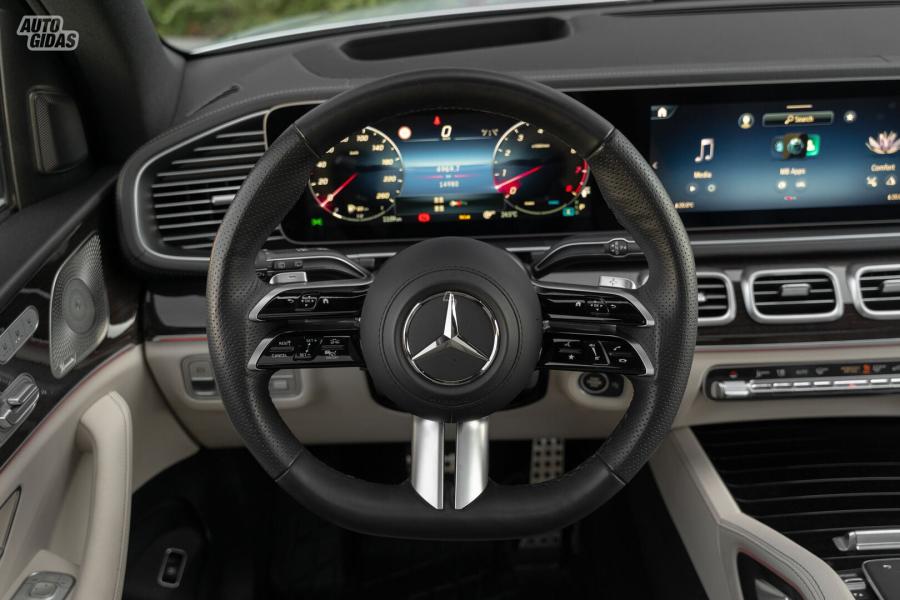 Mercedes-Benz GLS 450 2025 in Vilnius, with an engine capacity of 3.00 L and mileage of 15 thousand km for 81950 €, photo 26 on AUTOMOTO.COM.LV