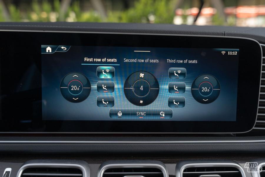 Mercedes-Benz GLS 450 2025 in Vilnius, with an engine capacity of 3.00 L and mileage of 15 thousand km for 81950 €, photo 38 on AUTOMOTO.COM.LV