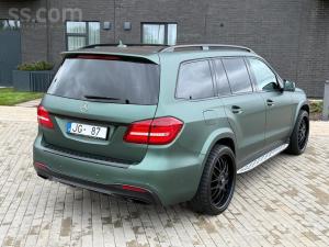 Зеленый Мерседес GLS 450 2018 в Рига, объемом двигателя 3.00 л и пробегом 0 тыс. км за 27550 €, фото 5 на AUTOMOTO.COM.LV