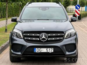 Grey Mercedes-Benz GLS 450 2017 in Riga, with an engine capacity of 3.00 L and mileage of 51 thousand km for 37900 €, photo 9 on AUTOMOTO.COM.LV