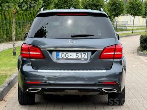 Grey Mercedes-Benz GLS 450 2017 in Riga, with an engine capacity of 3.00 L and mileage of 51 thousand km for 37900 €, photo 10 on AUTOMOTO.COM.LV