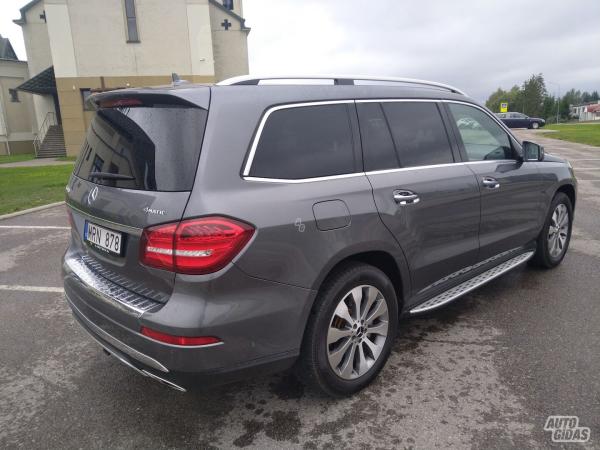 Pelēks Mercedes-Benz GLS 450 2017 Kauņa, ar dzinēja tilpumu 3.00 L un nobraukumu 83 tūkst. km par 28000 €, foto 2 vietnē AUTOMOTO.COM.LV