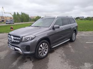 Серый Мерседес GLS 450 2017 в Каунас, объемом двигателя 3.00 л и пробегом 83 тыс. км за 28000 €, фото 6 на AUTOMOTO.COM.LV