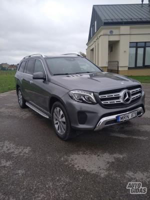 Серый Мерседес GLS 450 2017 в Каунас, объемом двигателя 3.00 л и пробегом 83 тыс. км за 28000 €, фото 15 на AUTOMOTO.COM.LV