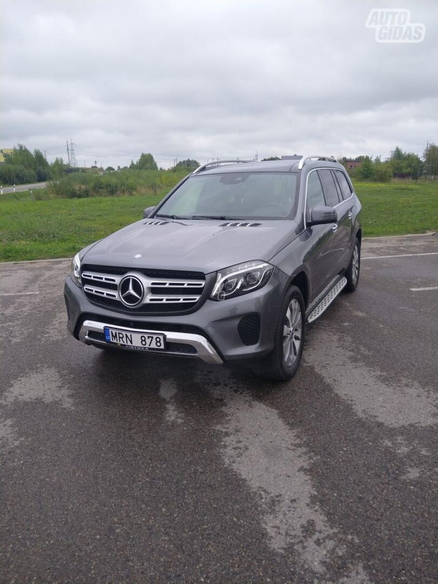 Серый Мерседес GLS 450 2017 в Каунас, объемом двигателя 3.00 л и пробегом 83 тыс. км за 28000 €, фото 17 на AUTOMOTO.COM.LV