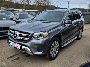 Grey Mercedes-Benz GLS 450 2017 in Vilnius, with an engine capacity of 3.00 L and mileage of 128 thousand km for 23400 €, photo 4 on AUTOMOTO.COM.LV