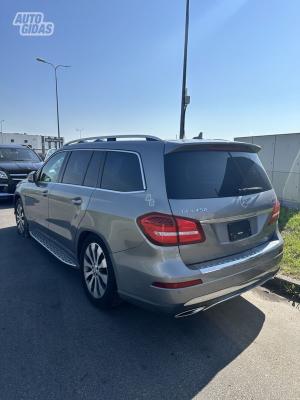 Grey Mercedes-Benz GLS 450 2017 in Klaipeda, with an engine capacity of 3.00 L and mileage of 175 thousand km for 15250 €, photo 4 on AUTOMOTO.COM.LV