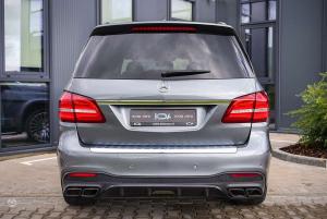 Серый Мерседес GLS 450 2017 в Каунас, объемом двигателя 3.00 л и пробегом 162 тыс. км за 28950 €, фото 9 на AUTOMOTO.COM.LV