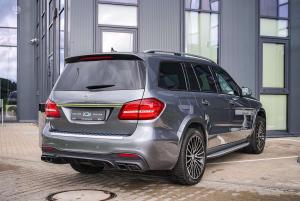 Серый Мерседес GLS 450 2017 в Каунас, объемом двигателя 3.00 л и пробегом 162 тыс. км за 28950 €, фото 10 на AUTOMOTO.COM.LV