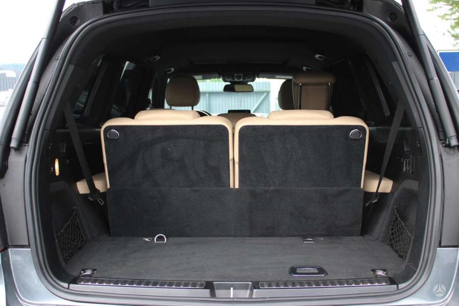 Pelēks Mercedes-Benz GLS 450 2017 Viļņa, ar dzinēja tilpumu 3.00 L un nobraukumu 128 tūkst. km par 21900 €, foto 15 vietnē AUTOMOTO.COM.LV