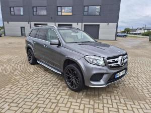 Серый Мерседес GLS 450 2017 в Каунас, объемом двигателя 3.00 л и пробегом 161 тыс. км за 18200 €, фото 4 на AUTOMOTO.COM.LV