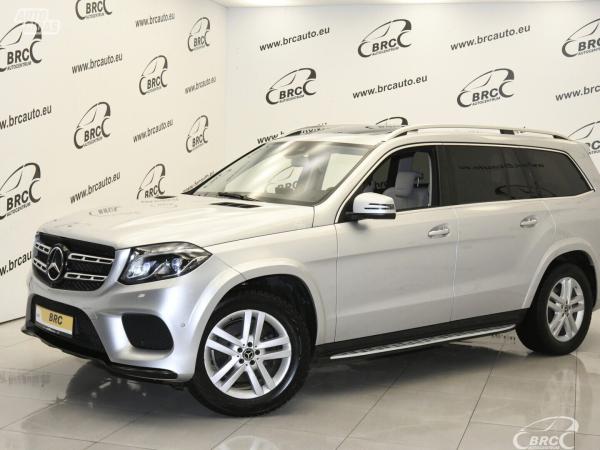 Pelēks Mercedes-Benz GLS 450 2018 Avižieniai, ar dzinēja tilpumu 3.00 L un nobraukumu 223 tūkst. km par 26900 €, foto 1 vietnē AUTOMOTO.COM.LV