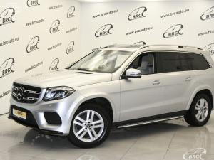 Pelēks Mercedes-Benz GLS 450 2018 Avižieniai, ar dzinēja tilpumu 3.00 L un nobraukumu 223 tūkst. km par 26900 €, foto  vietnē AUTOMOTO.COM.LV