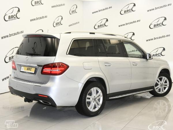 Pelēks Mercedes-Benz GLS 450 2018 Avižieniai, ar dzinēja tilpumu 3.00 L un nobraukumu 223 tūkst. km par 26900 €, foto 2 vietnē AUTOMOTO.COM.LV