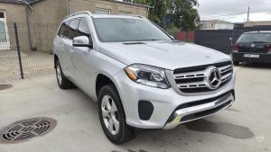 Pelēks Mercedes-Benz GLS 450 2018 Klaipėda, ar dzinēja tilpumu 3.00 L un nobraukumu 154 tūkst. km par 13995 €, foto  vietnē AUTOMOTO.COM.LV