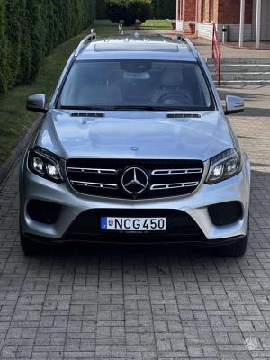 Pelēks Mercedes-Benz GLS 450 2018 Nemenčinė, ar dzinēja tilpumu 3.00 L un nobraukumu 234 tūkst. km par 26000 €, foto 4 vietnē AUTOMOTO.COM.LV