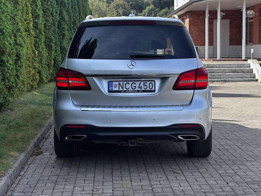 Pelēks Mercedes-Benz GLS 450 2018 Nemenčinė, ar dzinēja tilpumu 3.00 L un nobraukumu 234 tūkst. km par 26000 €, foto 13 vietnē AUTOMOTO.COM.LV