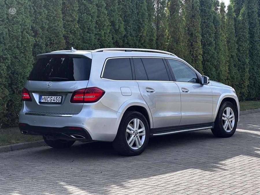 Pelēks Mercedes-Benz GLS 450 2018 Nemenčinė, ar dzinēja tilpumu 3.00 L un nobraukumu 234 tūkst. km par 26000 €, foto 16 vietnē AUTOMOTO.COM.LV