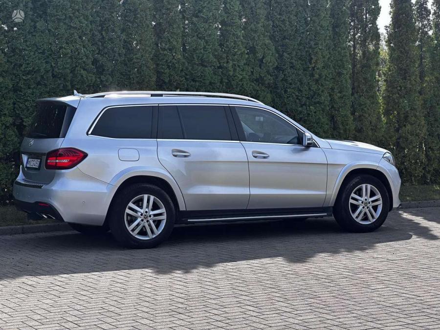 Pelēks Mercedes-Benz GLS 450 2018 Nemenčinė, ar dzinēja tilpumu 3.00 L un nobraukumu 234 tūkst. km par 26000 €, foto 17 vietnē AUTOMOTO.COM.LV