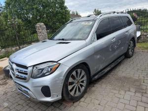 Grey Mercedes-Benz GLS 450 2019 in Vilnius, with an engine capacity of 3.00 L and mileage of 169 thousand km for 14999 €, photo  on AUTOMOTO.COM.LV