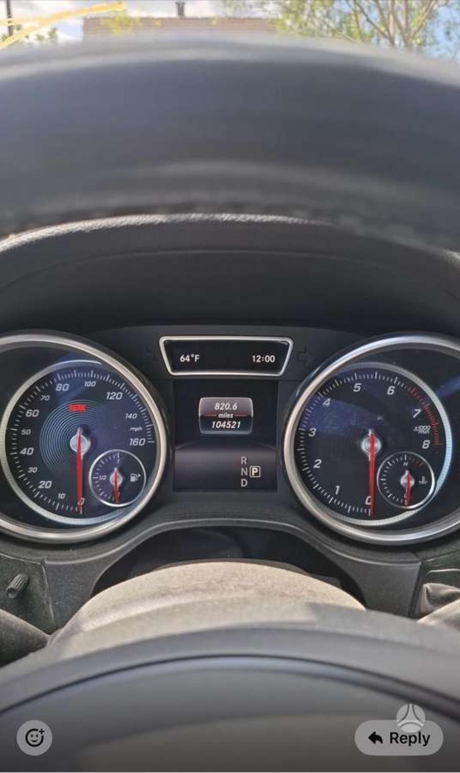Grey Mercedes-Benz GLS 450 2019 in Vilnius, with an engine capacity of 3.00 L and mileage of 169 thousand km for 14999 €, photo 6 on AUTOMOTO.COM.LV