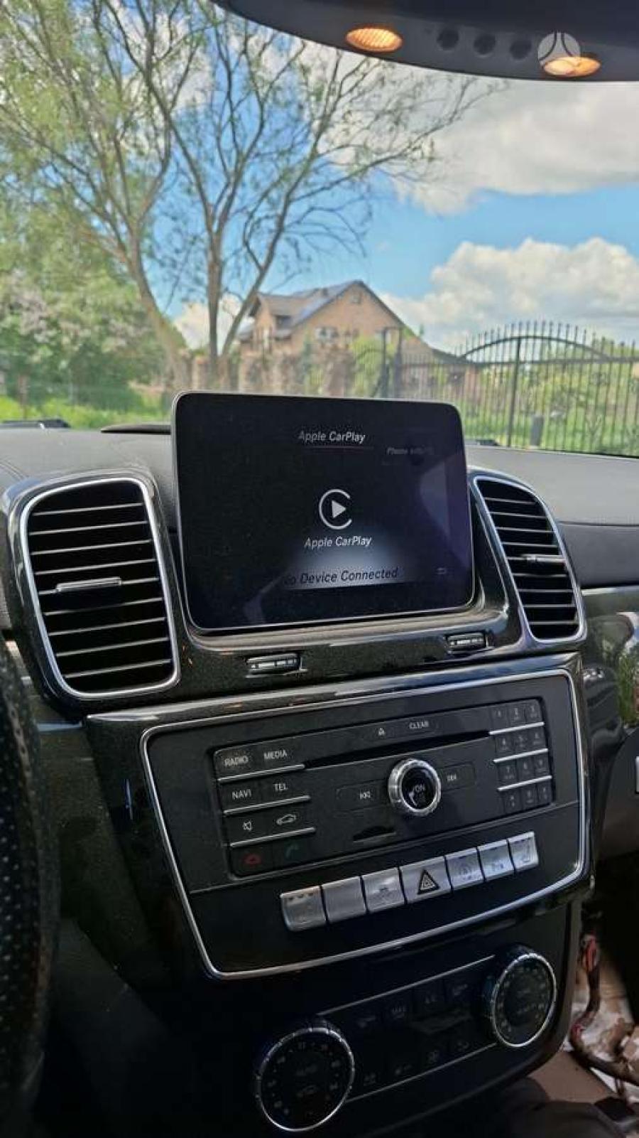 Grey Mercedes-Benz GLS 450 2019 in Vilnius, with an engine capacity of 3.00 L and mileage of 169 thousand km for 14999 €, photo 7 on AUTOMOTO.COM.LV