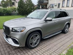 Серый Мерседес GLS 450 2020 в Каунас, объемом двигателя 3.00 л и пробегом 99 тыс. км за 63500 €, фото 5 на AUTOMOTO.COM.LV