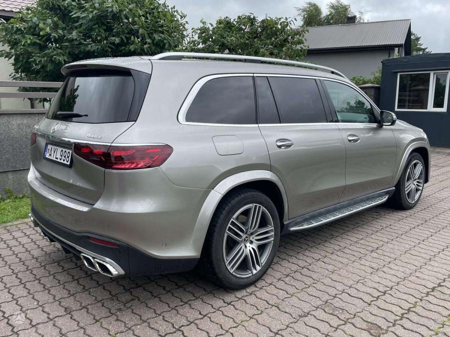 Серый Мерседес GLS 450 2020 в Каунас, объемом двигателя 3.00 л и пробегом 99 тыс. км за 63500 €, фото 9 на AUTOMOTO.COM.LV