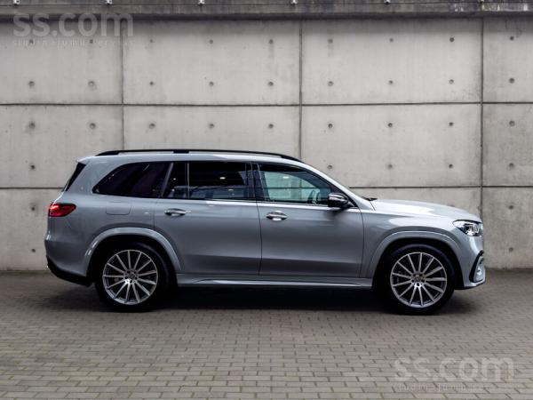 Pelēks Mercedes-Benz GLS 450 2023 Rīga, ar dzinēja tilpumu 3.00 L un nobraukumu 69 tūkst. km par 99900 €, foto 4 vietnē AUTOMOTO.COM.LV