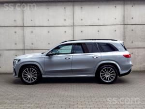 Серый Мерседес GLS 450 2023 в Рига, объемом двигателя 3.00 л и пробегом 69 тыс. км за 99900 €, фото 10 на AUTOMOTO.COM.LV