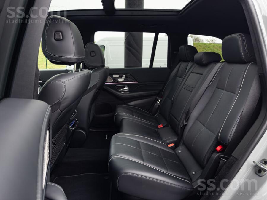 Серый Мерседес GLS 450 2023 в Рига, объемом двигателя 3.00 л и пробегом 69 тыс. км за 99900 €, фото 18 на AUTOMOTO.COM.LV