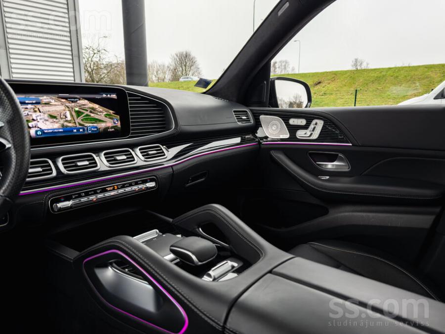 Серый Мерседес GLS 450 2023 в Рига, объемом двигателя 3.00 л и пробегом 69 тыс. км за 99900 €, фото 23 на AUTOMOTO.COM.LV