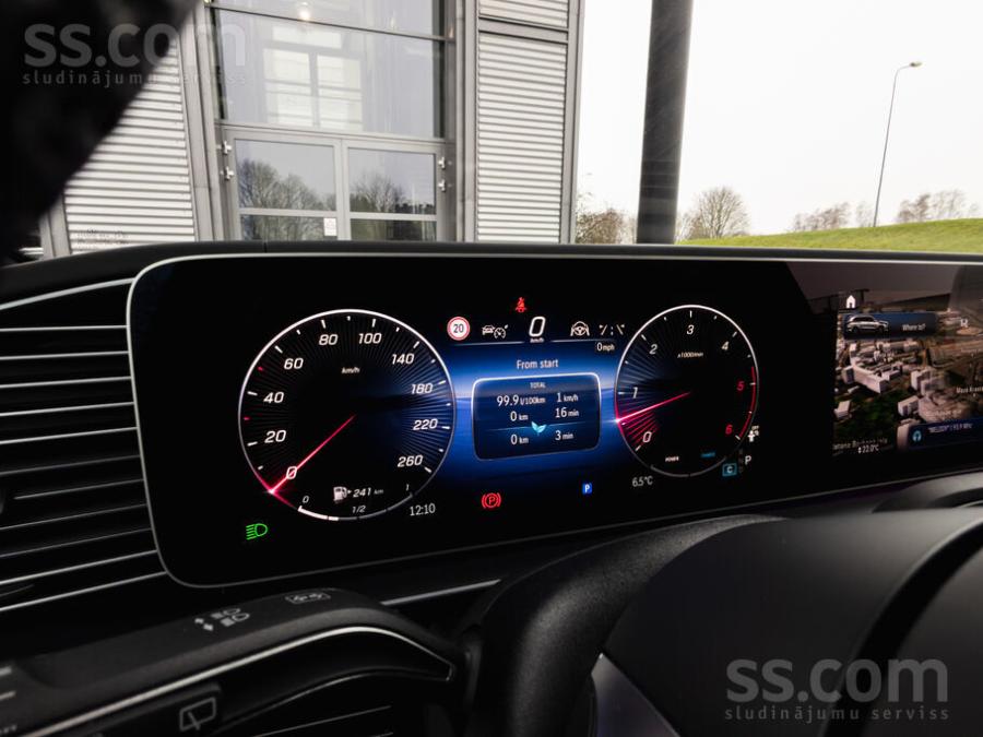 Серый Мерседес GLS 450 2023 в Рига, объемом двигателя 3.00 л и пробегом 69 тыс. км за 99900 €, фото 27 на AUTOMOTO.COM.LV