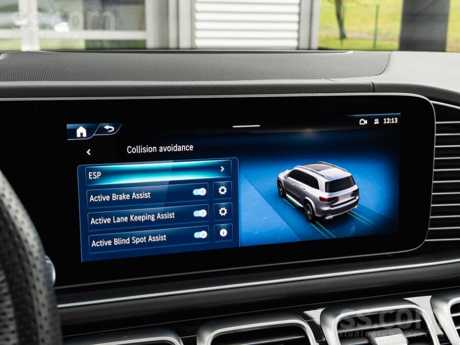 Серый Мерседес GLS 450 2023 в Рига, объемом двигателя 3.00 л и пробегом 69 тыс. км за 99900 €, фото 30 на AUTOMOTO.COM.LV