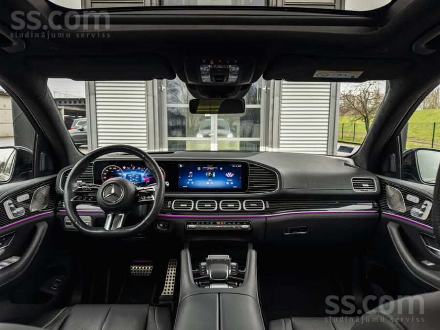 Серый Мерседес GLS 450 2023 в Рига, объемом двигателя 3.00 л и пробегом 69 тыс. км за 99900 €, фото 34 на AUTOMOTO.COM.LV