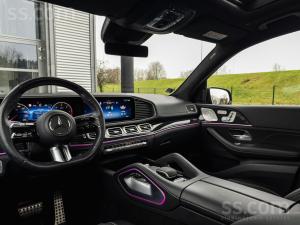 Серый Мерседес GLS 450 2023 в Рига, объемом двигателя 3.00 л и пробегом 69 тыс. км за 99900 €, фото 36 на AUTOMOTO.COM.LV