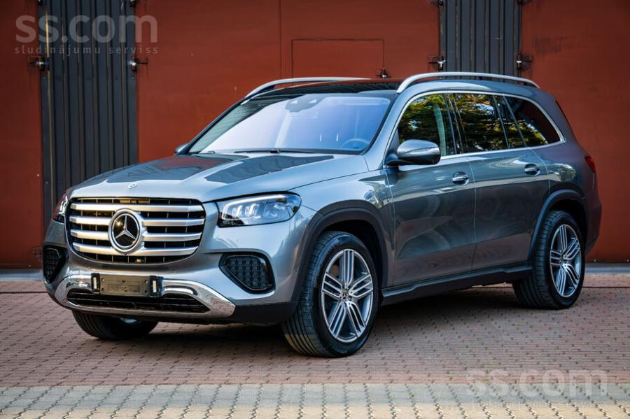 Pelēks Mercedes-Benz GLS 450 2024 Daugavpils, ar dzinēja tilpumu 3.00 L un nobraukumu 8 tūkst. km par 104888 €, foto 1 vietnē AUTOMOTO.COM.LV