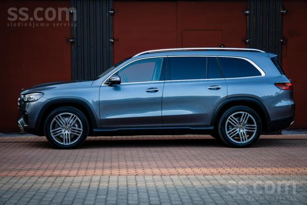 Pelēks Mercedes-Benz GLS 450 2024 Daugavpils, ar dzinēja tilpumu 3.00 L un nobraukumu 8 tūkst. km par 104888 €, foto 3 vietnē AUTOMOTO.COM.LV