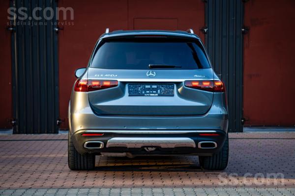 Pelēks Mercedes-Benz GLS 450 2024 Daugavpils, ar dzinēja tilpumu 3.00 L un nobraukumu 8 tūkst. km par 104888 €, foto 5 vietnē AUTOMOTO.COM.LV